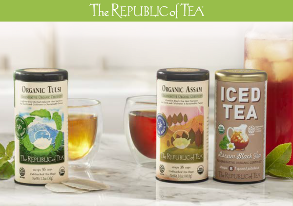 New Premium Teas and Herbs from The Republic of Tea - Haversack Sales