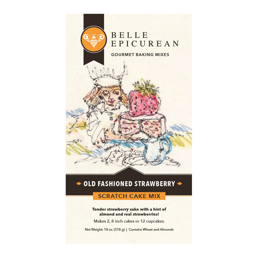 Belle Epicurean - Cake Mix - Old Fashioned Strawberry - Haversack Sales