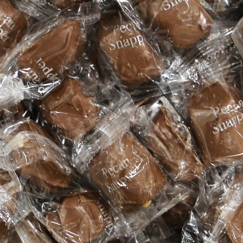 Dutch Delights - Bulk Chocolates - Pecan Snappers - 10lbs - Haversack Sales