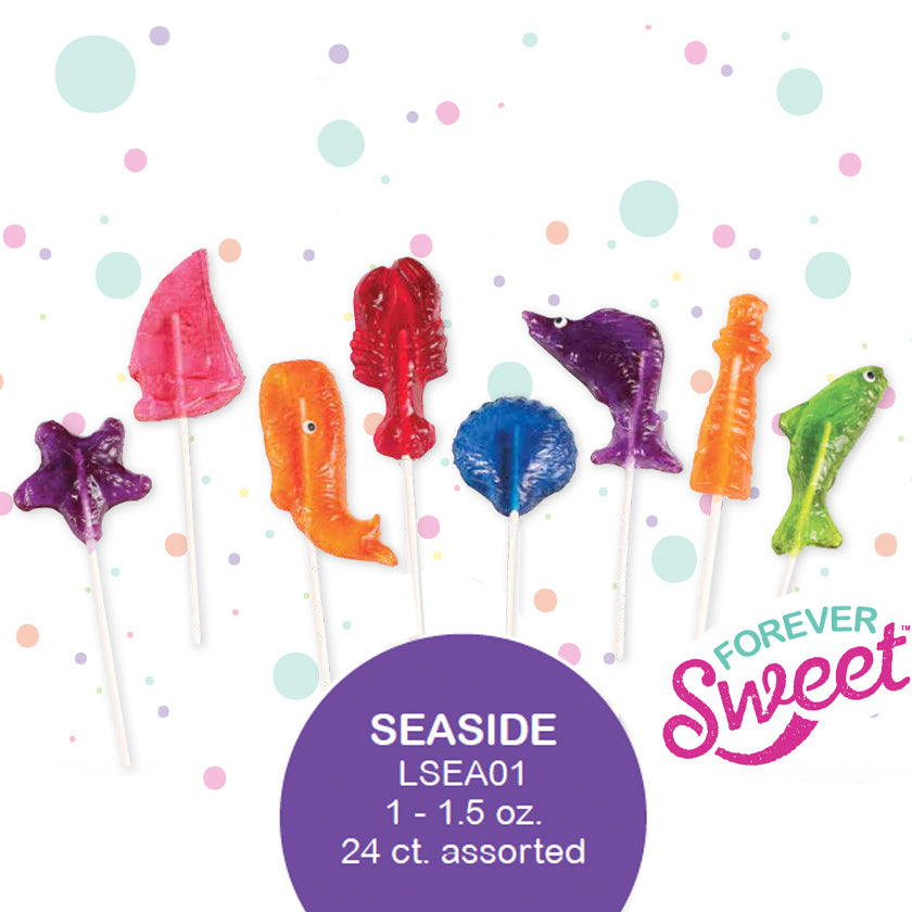 Forever Sweets - HANDMADE LOLLIPOPS - Seaside Lollipop assortment - 1o ...