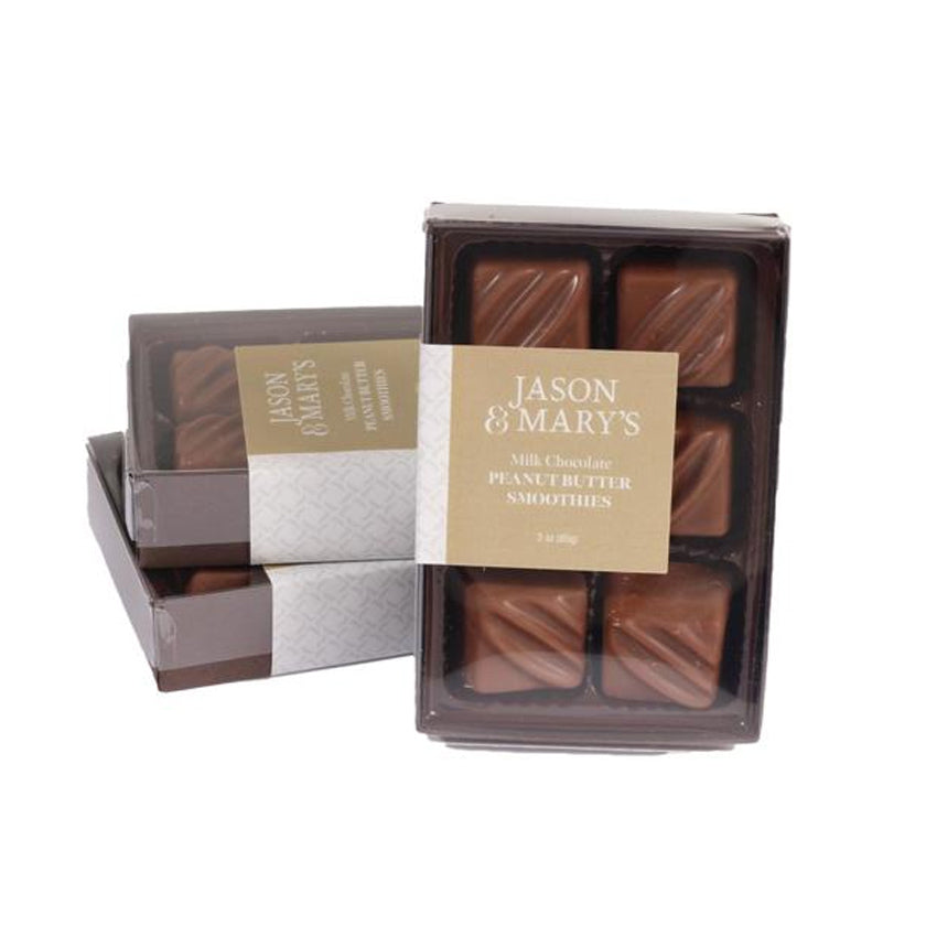 Jason & Mary's - Petite Gift Boxes - Milk Chocolate peanut butter smoo ...