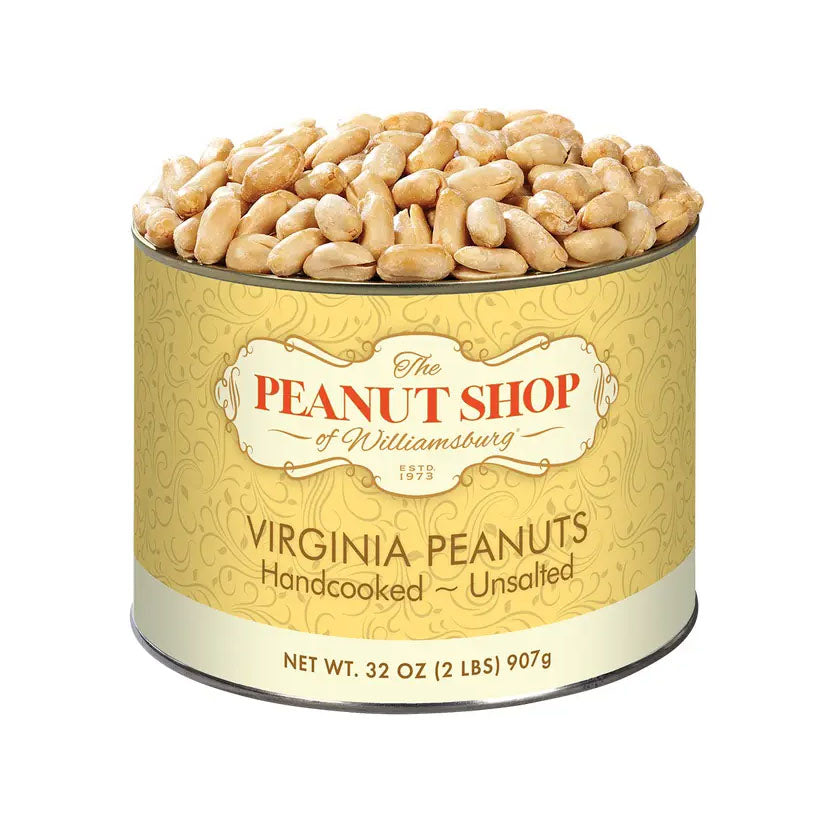 The Peanut Shop - Handcooked Virginia Peanuts - SALT FREE, 32oz ...